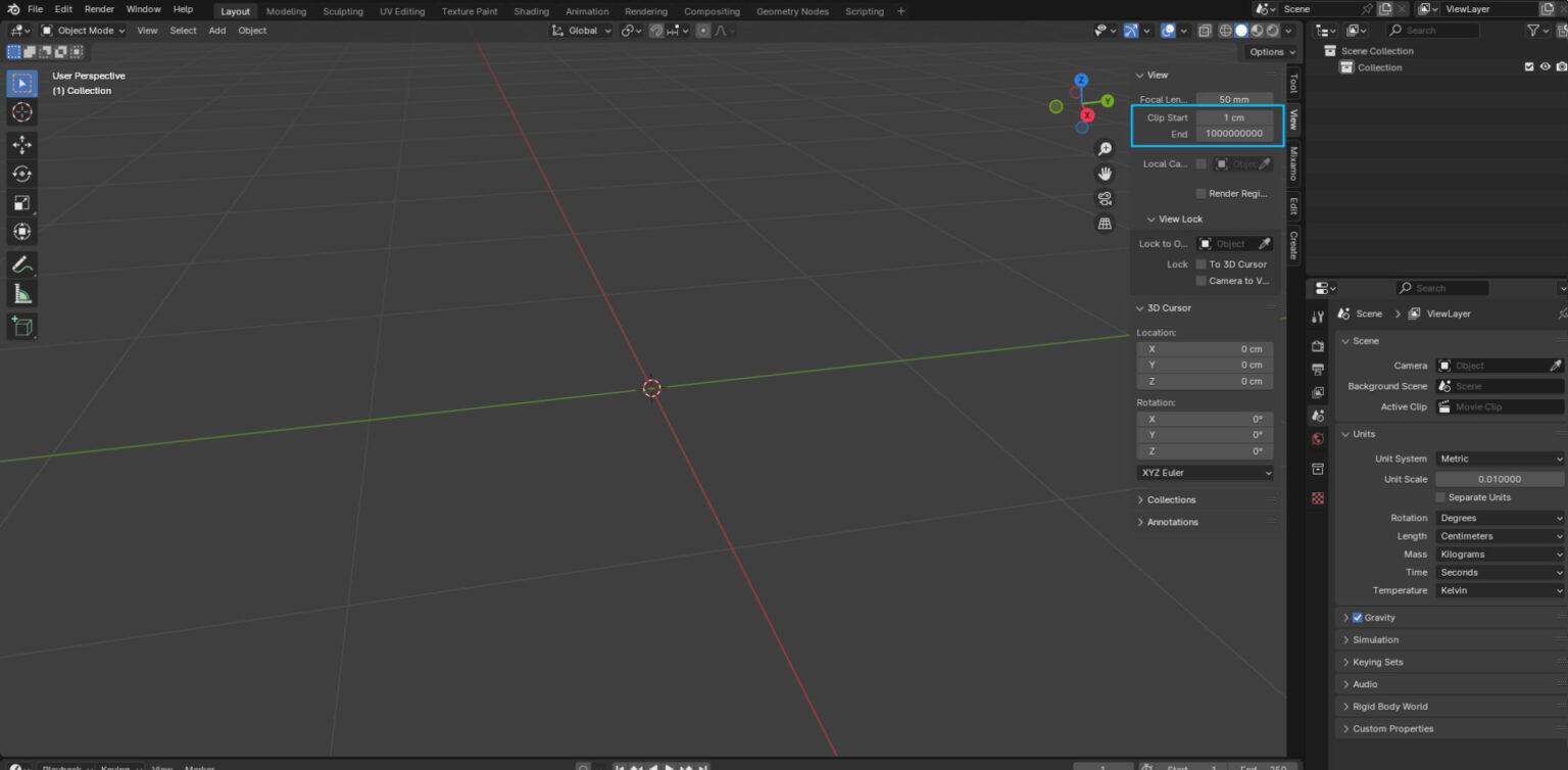 Rigging and animating a door, from Blender to Unreal Engine